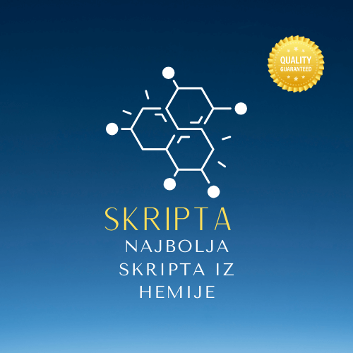 Hemija najbolja skripta - Jasno, sažeto, spremno za prijemni - MedFryer